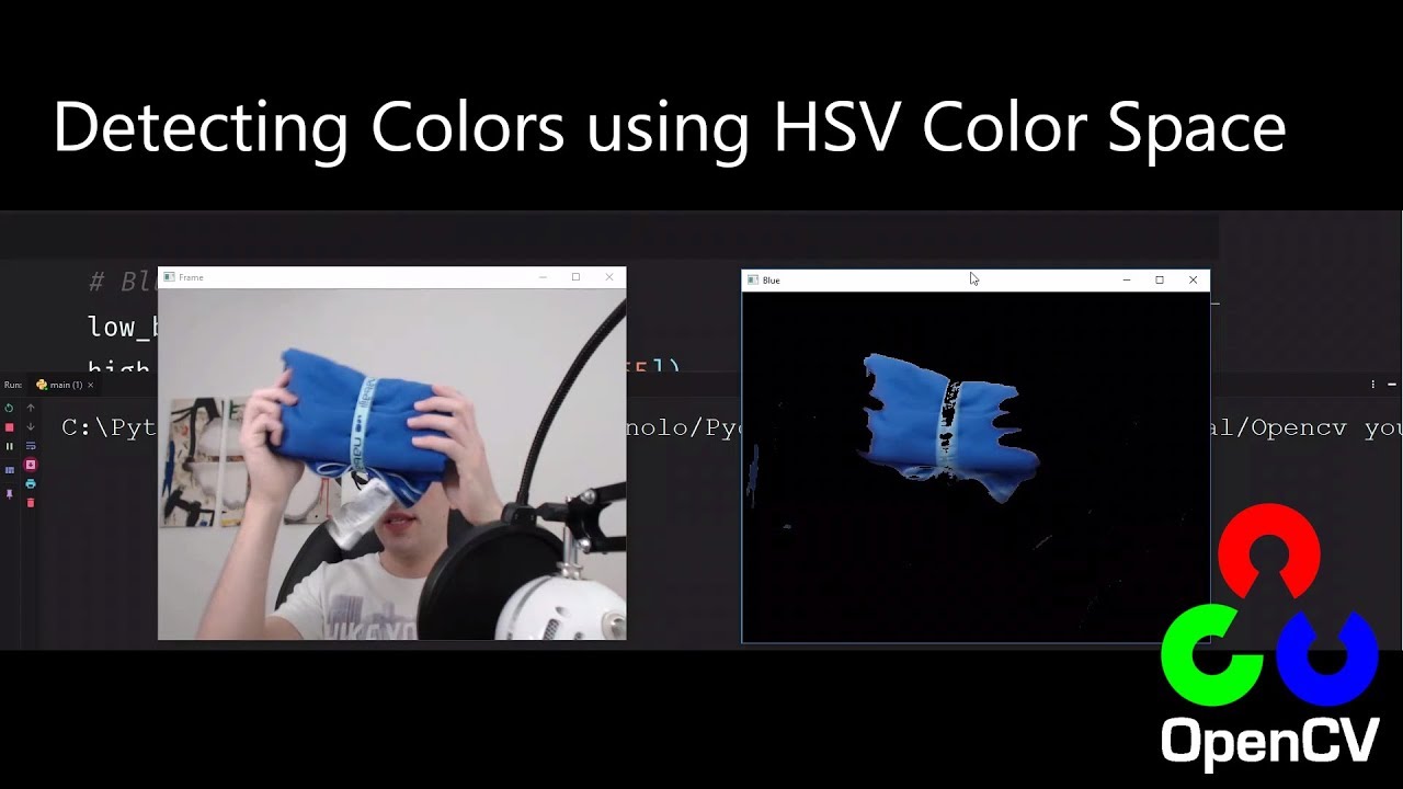 Detecting Colors Hsv Color Space Opencv With Python Pysource